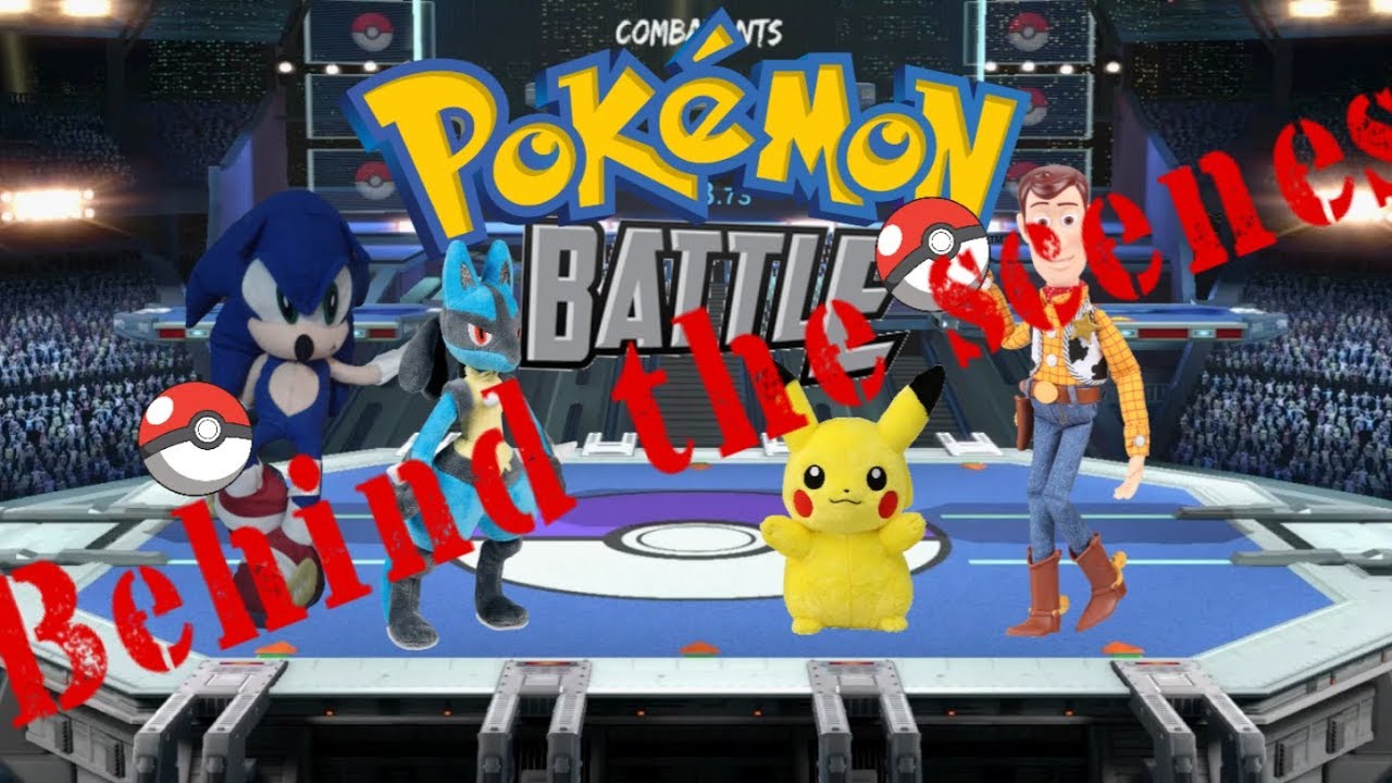 Behind the scene of a pokemon battle - YouTube