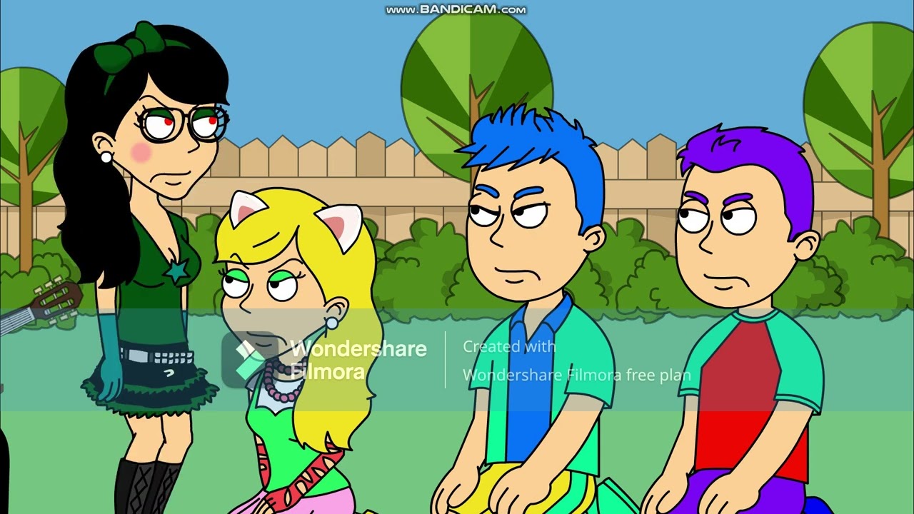 Amanda (Evil Annie) Smashes John's Guitar While He Was Playing Music ...