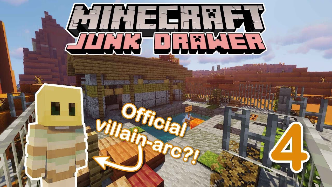 This Swimming Pool KILLS IRON GOLEMS?! 😨 | Minecraft Junk-Drawer ep. 4 ...