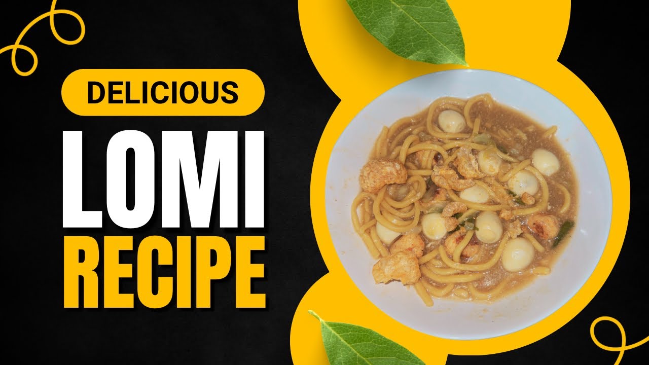 How to cook Lomi || Lomi Recipe | Pinoy Food - YouTube