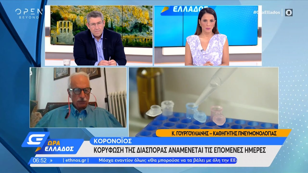 Γουργουλιάνης: Το πανδημικό κύμα που ζούμε, πέρασε νωρίτερα σε όλες τις ...