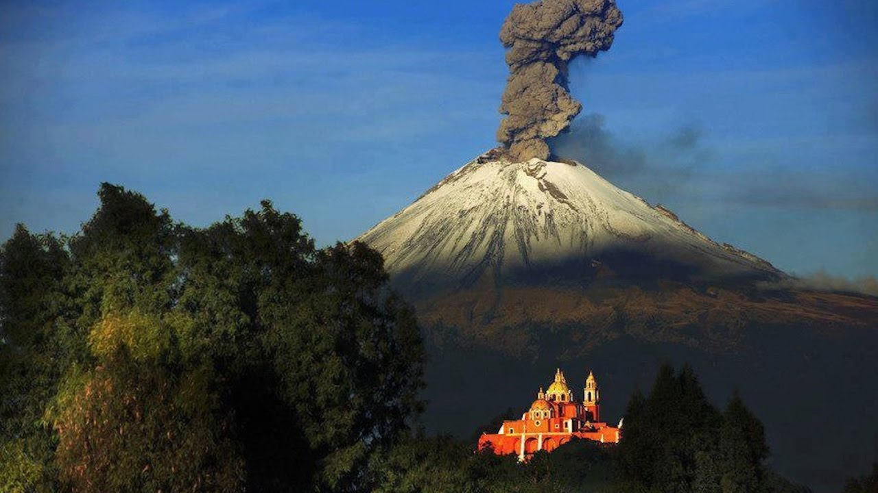 Popocatépetl in Mexico has erupted, active volcano near mexican city of ...