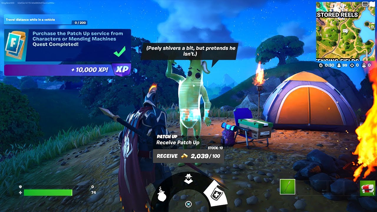 How to EASILY Purchase the Patch Up service from Characters or Mending ...