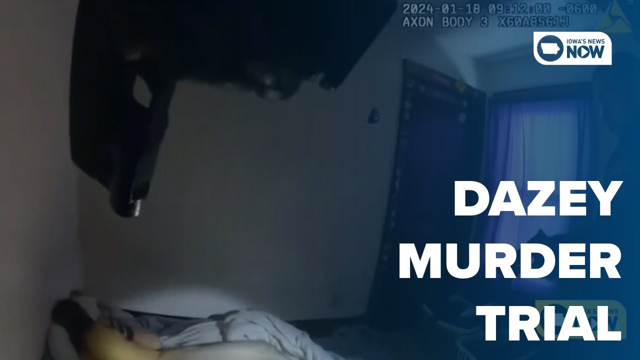 Iowa man charged with mother's murder not attending his own trial - YouTube