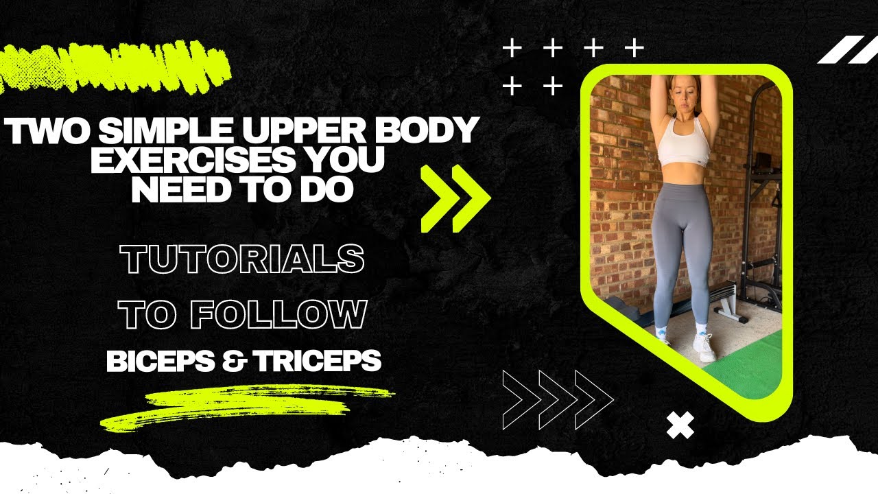 TWO UPPER BODY EXERCISES YOU NEED TO TRY FOR MUSCLE GAINS || BICEP ...