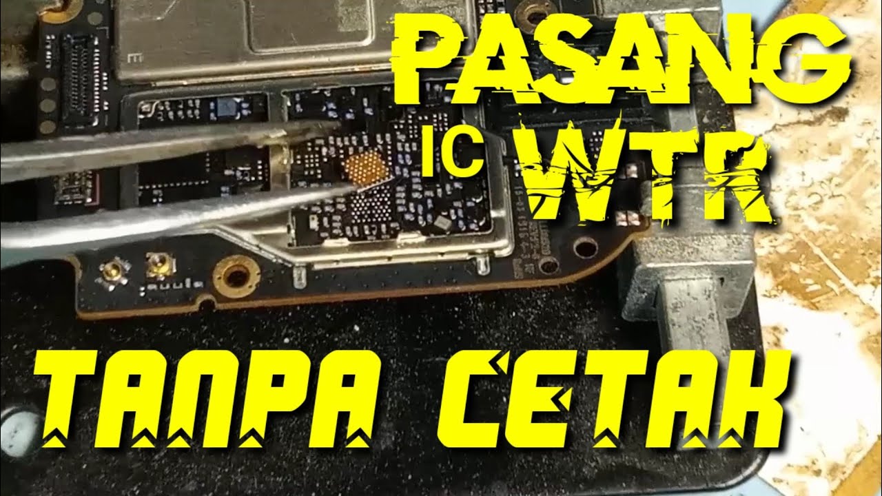 ganti wtr redmi 7 tampa cetak - YouTube