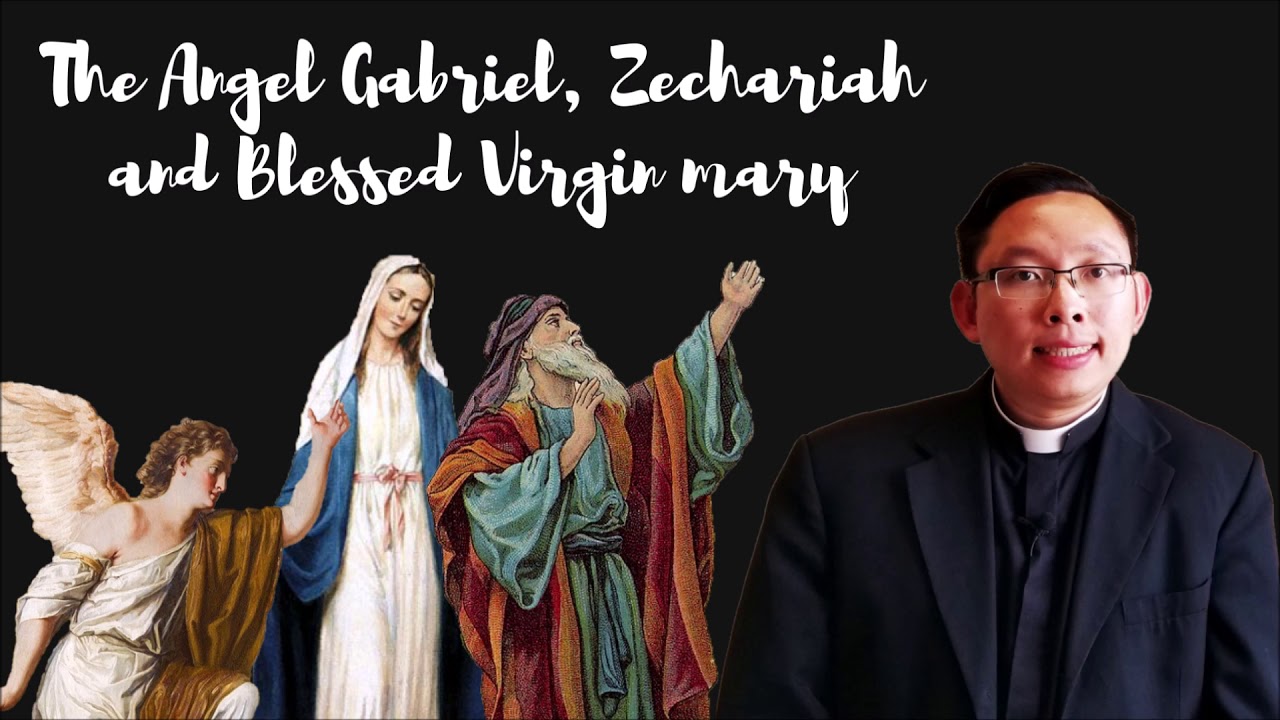 Blessed Virgin Mary, Zechariah and the Angel Gabriel - YouTube