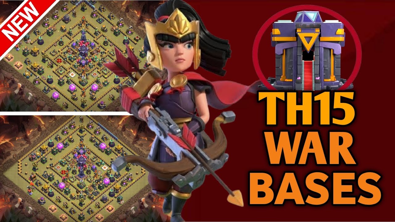 TH15 New War Bases | Anti 2 Star Base | With Link | EMPIRE OF SUMON ...