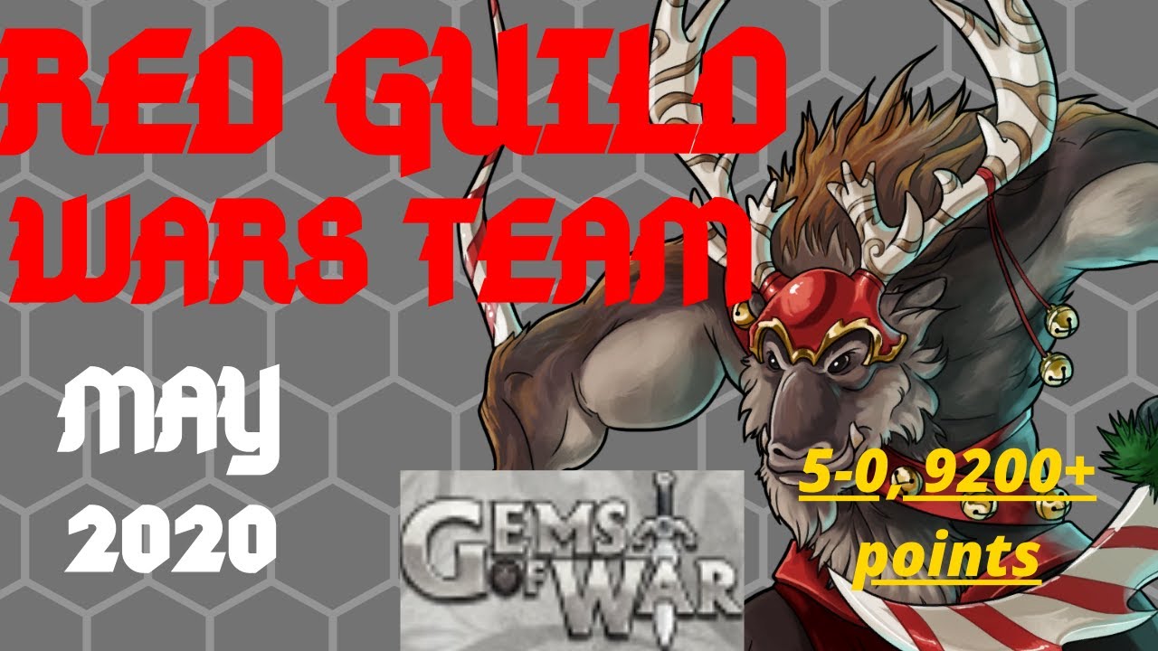 GUILD WARS RED TEAM | Gems of War guild wars guide | 5-0 9.2k+ score ...