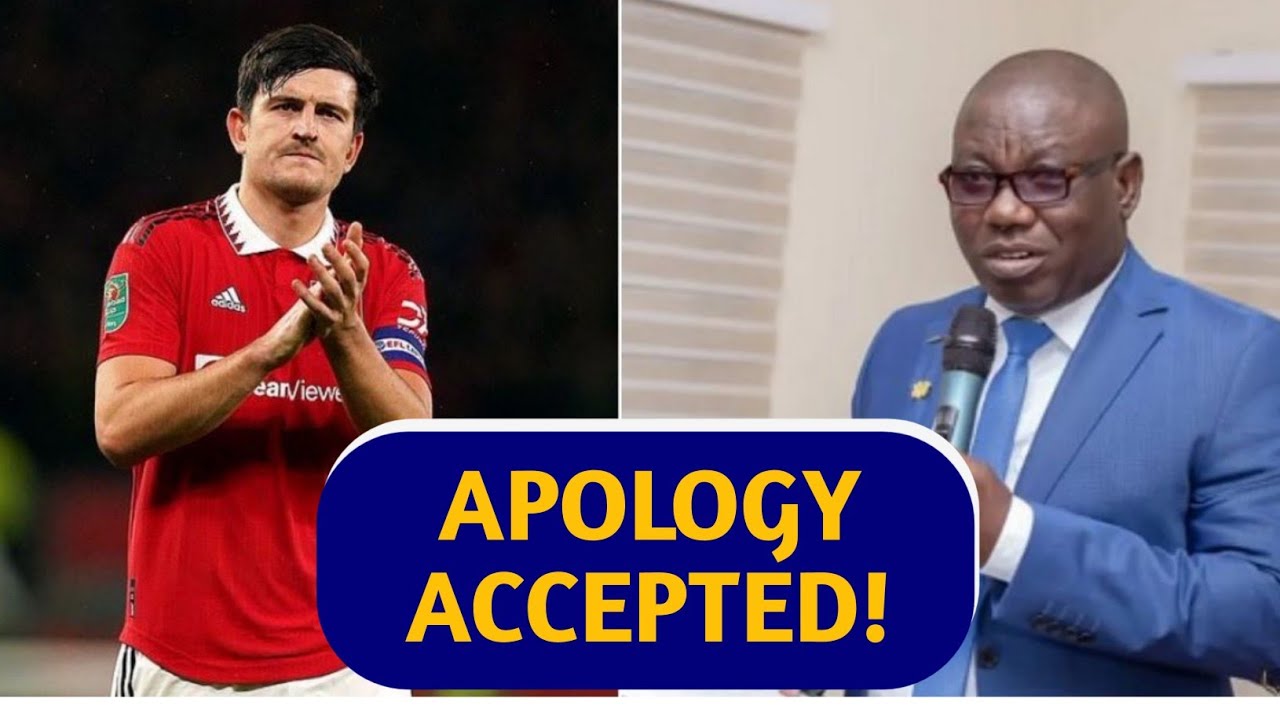 Harry Maguire invites Ghanaian MP Isaac Adongo to Old Trafford - YouTube