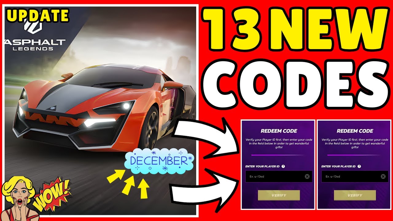 ☑️ACTIVE CODES☑️⚡15-DECEMBER⚡ASPHALT LEGENDS UNITE CODES 2025 - ASPHALT ...