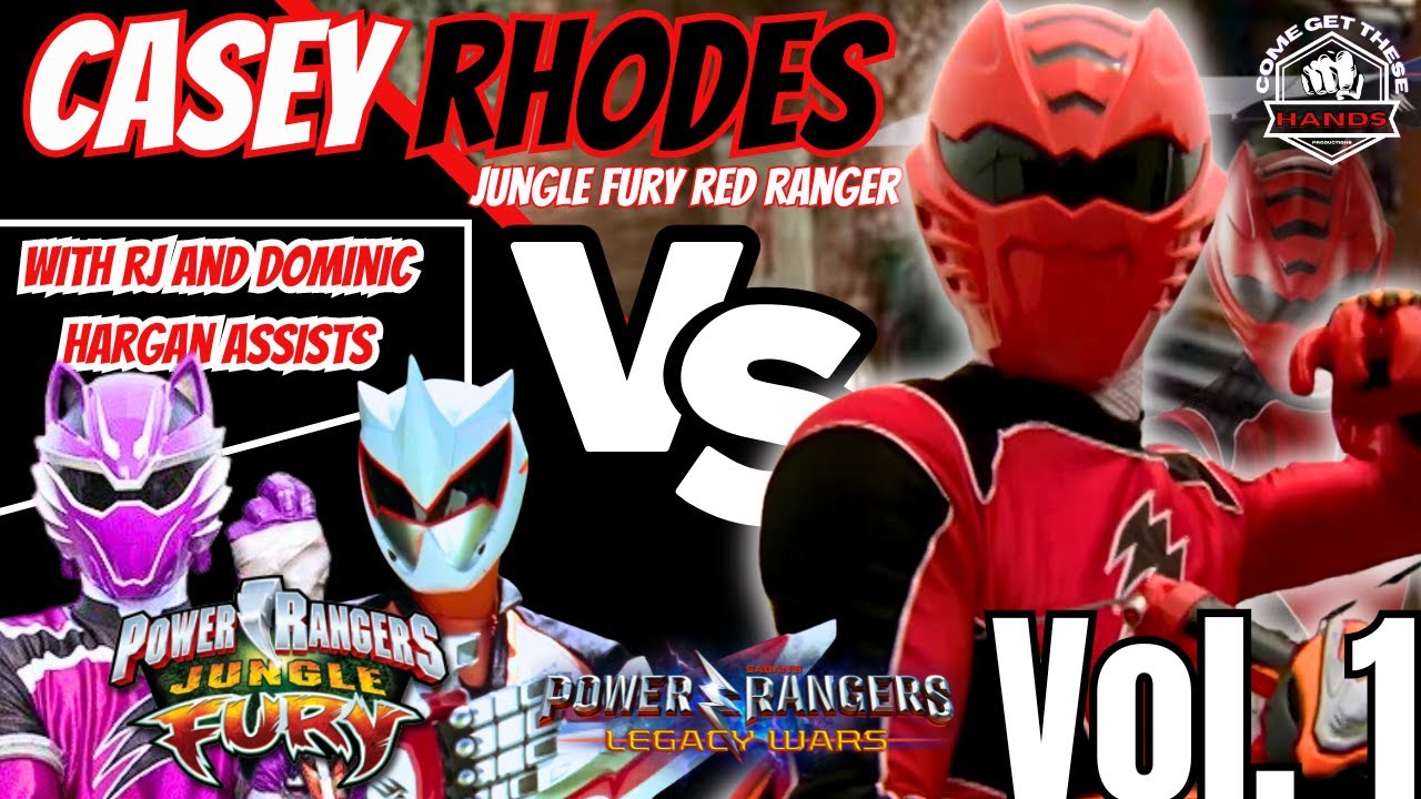 Power Rangers Jungle Fury | Red Ranger Casey Rhodes | Versus | Vol.1 ...