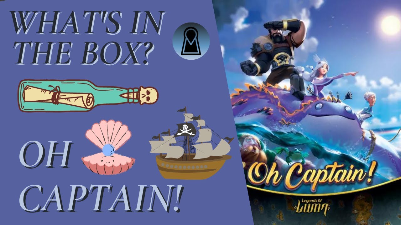 What's In The Box? Oh Captain! Unboxing - YouTube