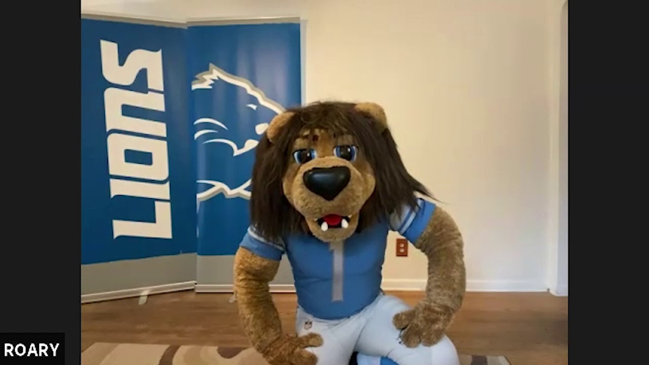 Lions Mascot Roary