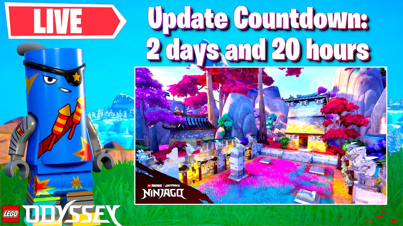 Getting Ready for the Update in LEGO Fortnite Odyssey - YouTube