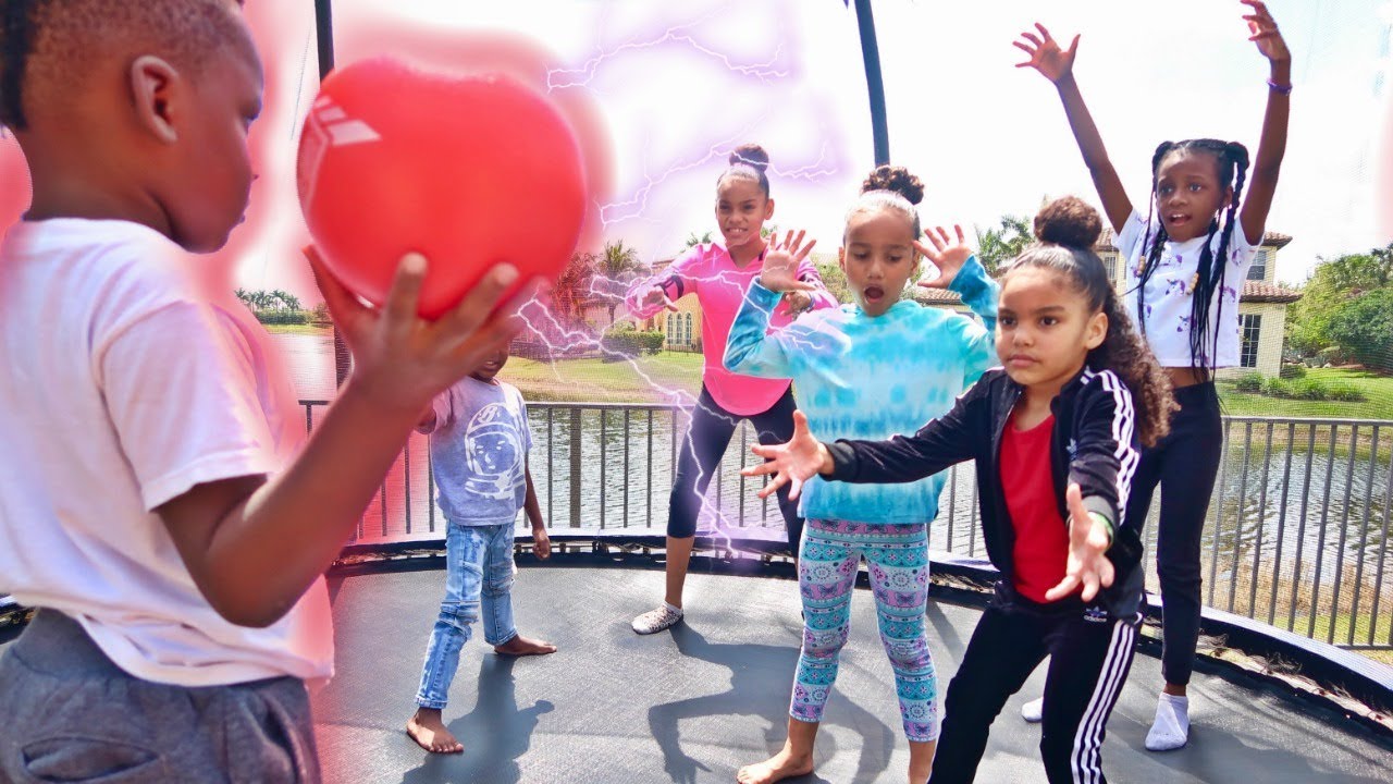 Fun Dodgeball Challenge - YouTube