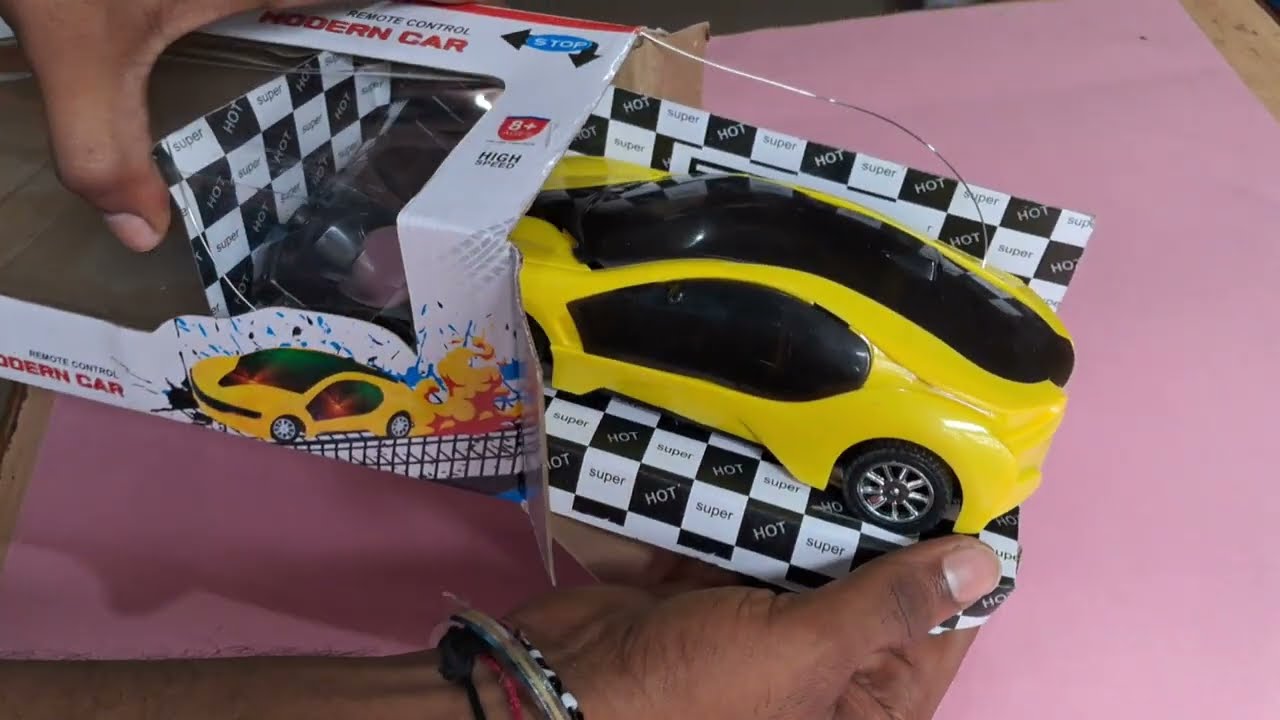 Unboxing and testing RC Remote Car || Rc Car ( unboxing & detail ...
