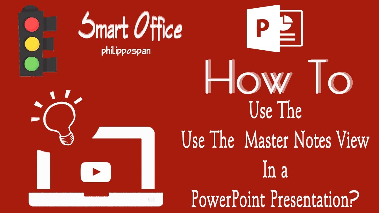 How To Use The Master Notes View In A PowerPoint Presentation YouTube How To Use The Master Notes View In A PowerPoint Presentation YouTube
