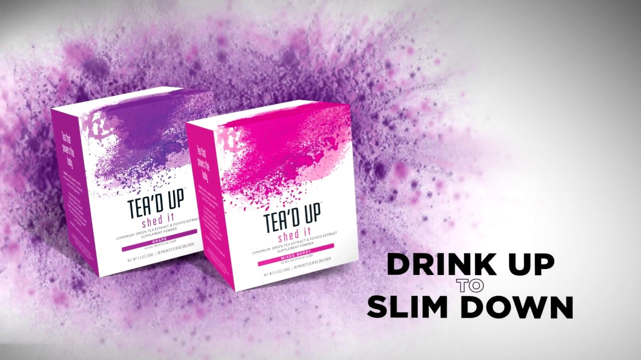 TEA’D UP shed it™ – Grape and Mixed Berry – English - YouTube