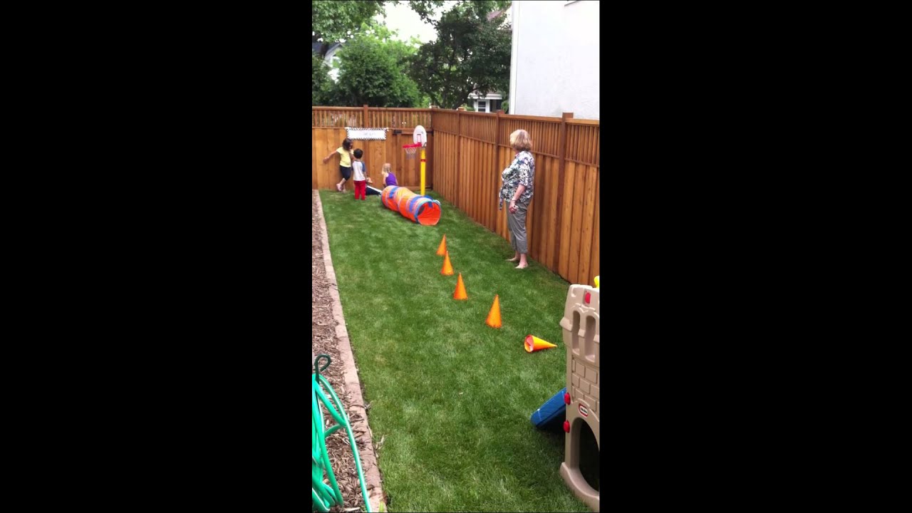 Cars Themed Obstacle Course - YouTube