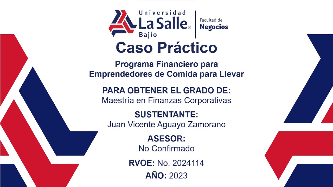 Caso Práctico - Programa Financiero Emprendedores - YouTube