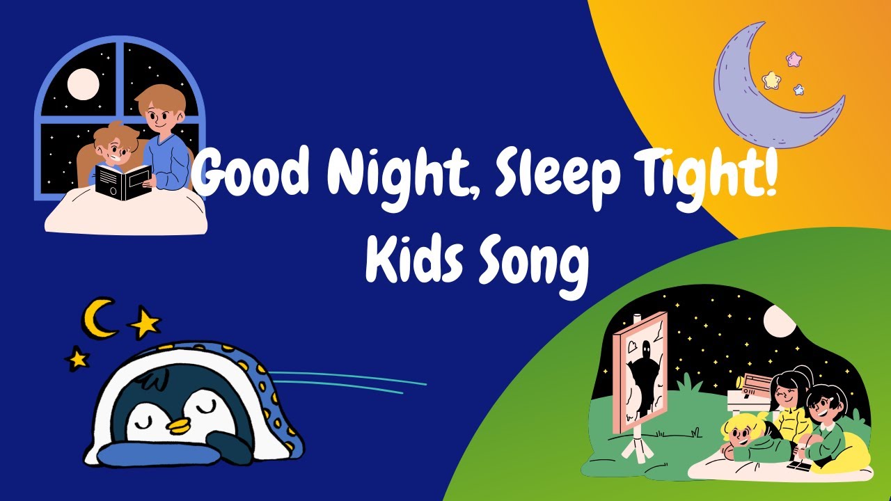 Good Night Song for Kids🌙 | Relaxing Lullaby | Sleepy Time Music for ...