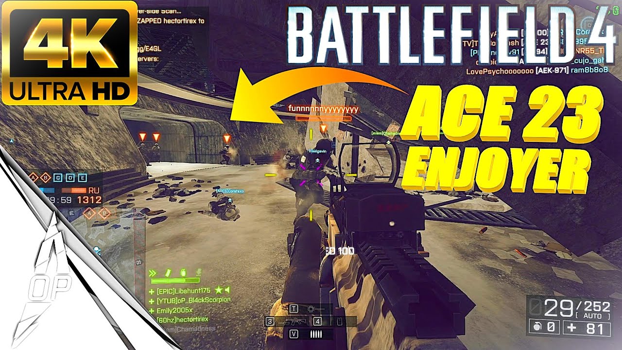 BF4 ACE23 ENJOYER _ BATTLEFIELD 4 PC GAMEPLAY [4K 60FPS][NO COMMENTARY ...