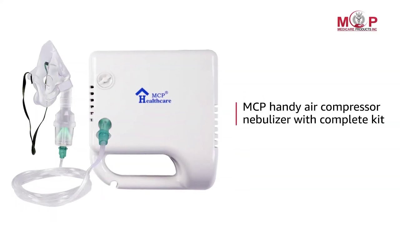 MCP Handy Air Compressor Nebulizer with complete kit - YouTube