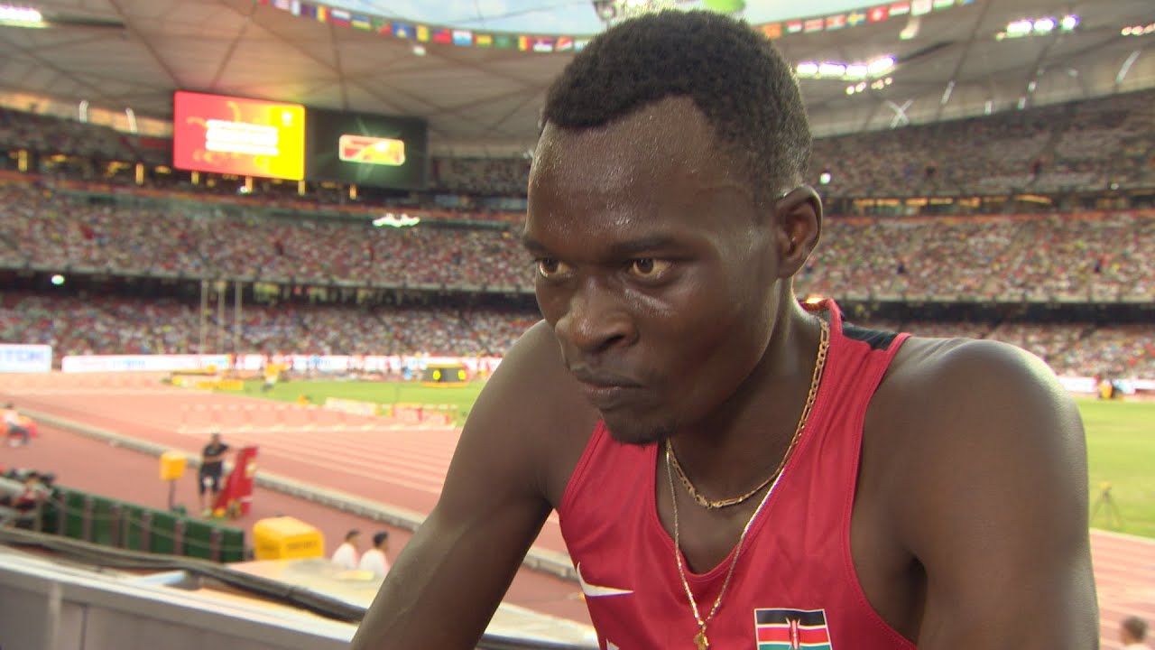 WCH 2015 Beijing - Nicholas Bett KEN 400 Meters Hurdles Heat 1 - YouTube