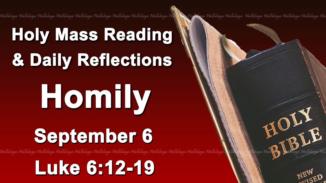 Catholic Mass Reading and Reflections I September 6 I Homily I Daily ...