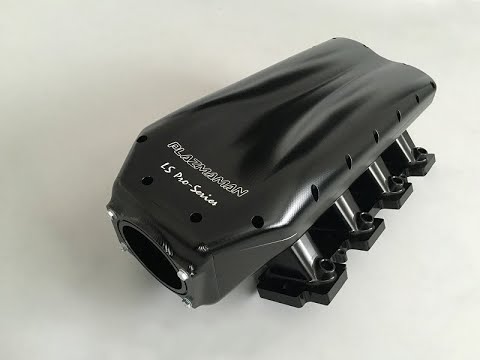 Custom Shaved LS Truck Intake Manifold DIY - YouTube