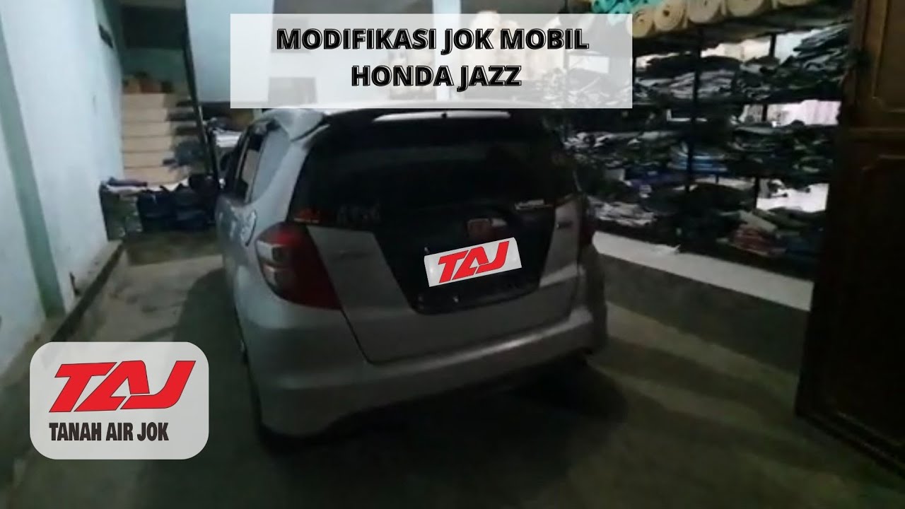 Modifikasi Jok Mobil Honda Jazz Full Interior - YouTube