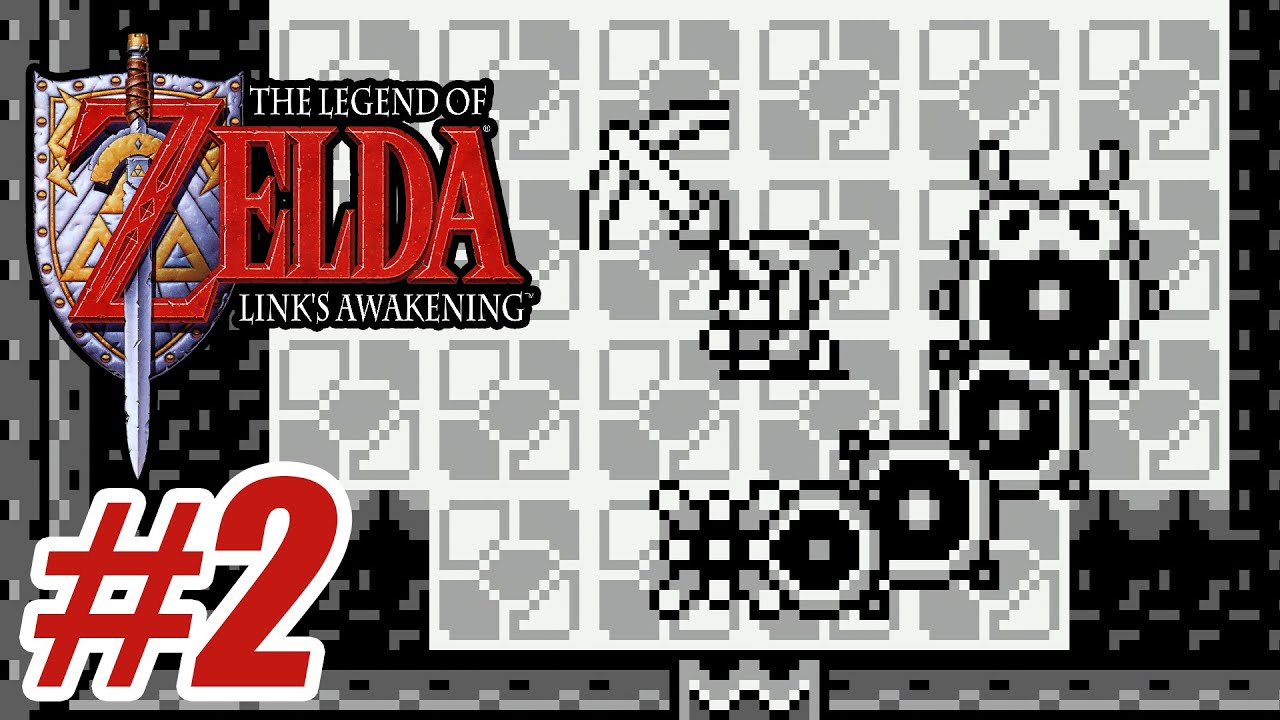 The Legend of Zelda: Link's Awakening (GB) Walkthrough Part 2 - Tail ...