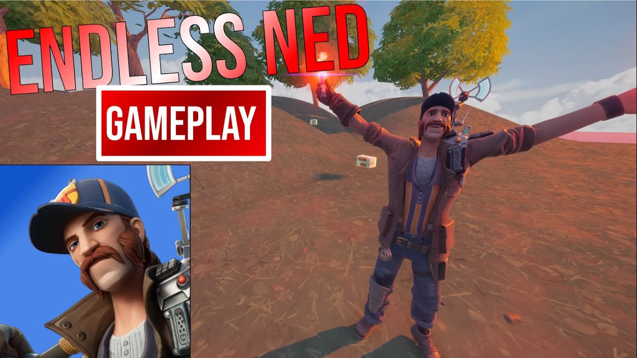 Endless Ned Skin Gameplay (Fortnite Battle Royale) - YouTube