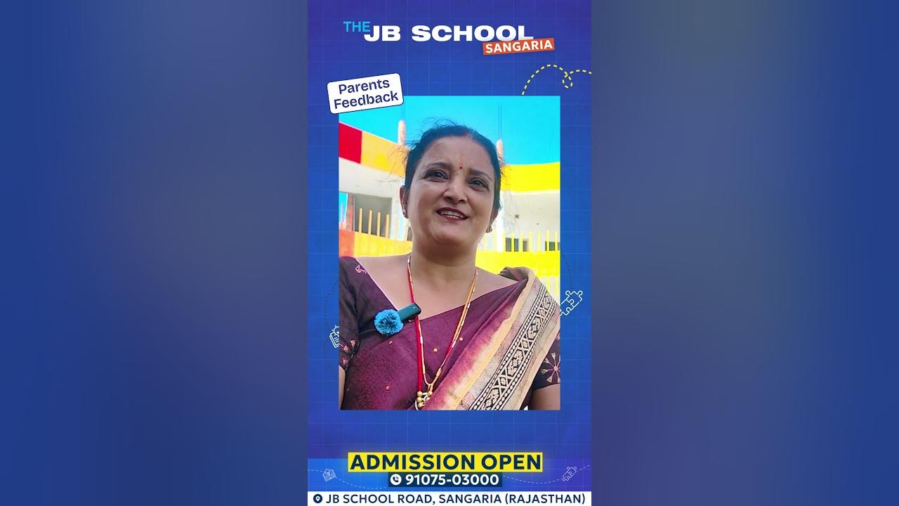 Valuable insights from parents of The JB School's Kids 📚🎓 #ParentFeedback #JBSchool - YouTube