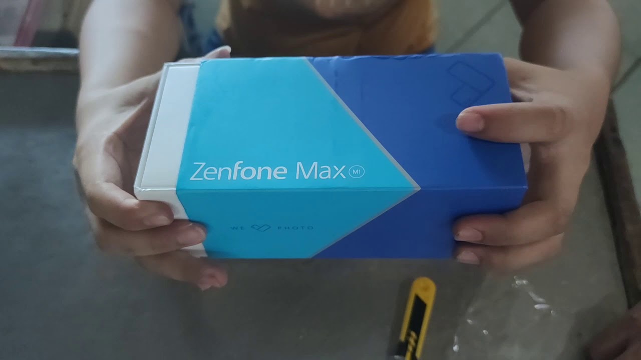 unbox asus x00pd zenfone max m1 zb555kl - YouTube