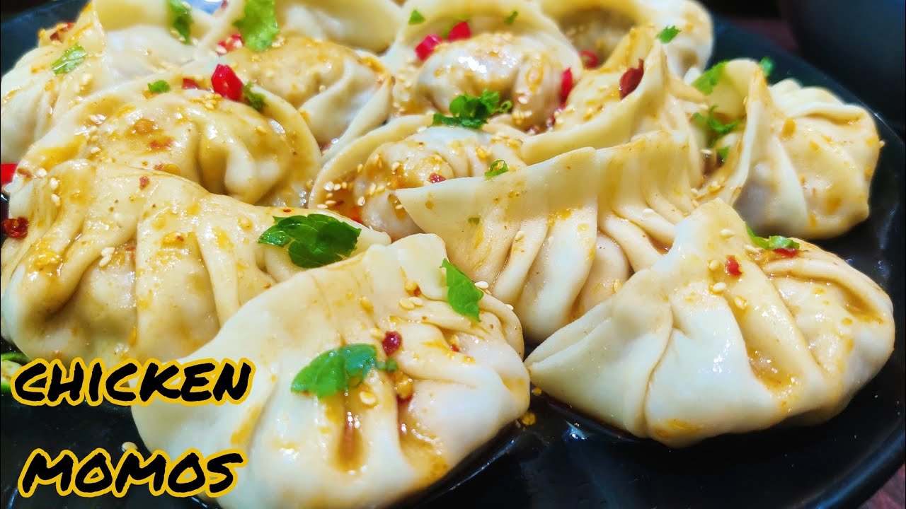 Spicy Chicken Momo Recipe | চিকেন মোমো রেসিপি। - YouTube