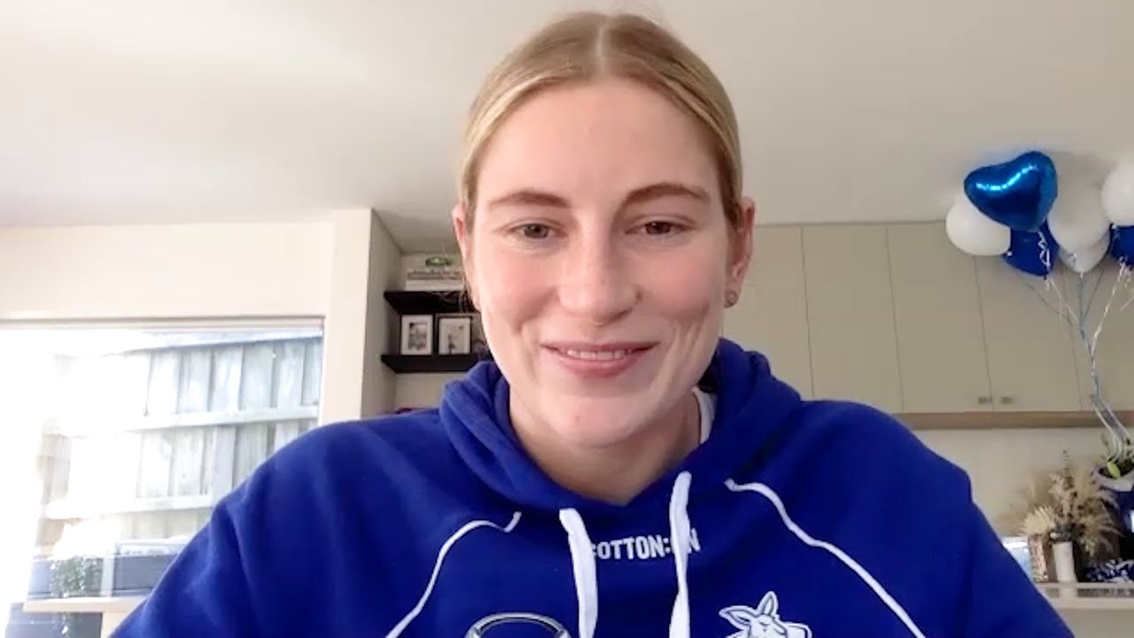 AFLW: Jasmine Ferguson interview (August 3, 2021) - YouTube