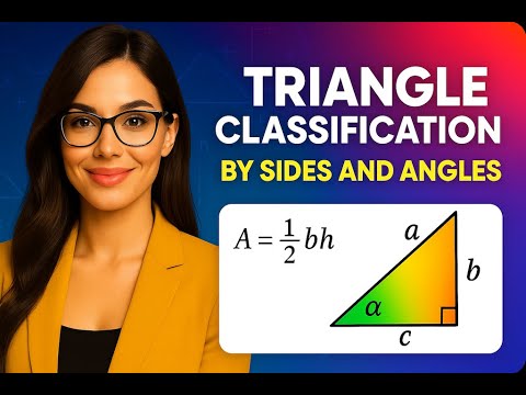 Triangle Classification Explained | By Sides and Angles (Visual ...