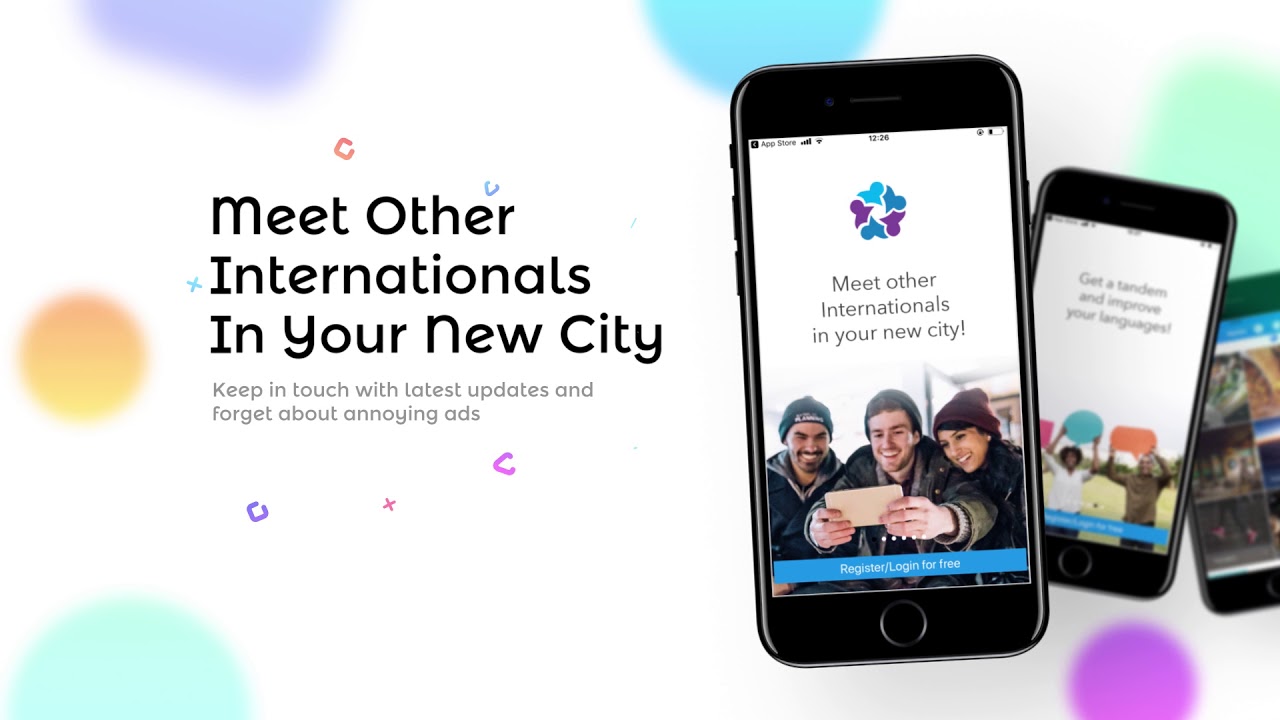 International Friends App - YouTube