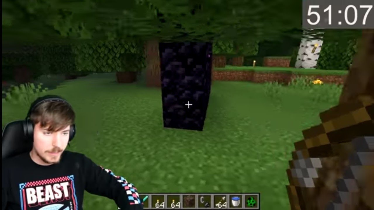 playing Minecraft with MrBeast - YouTube