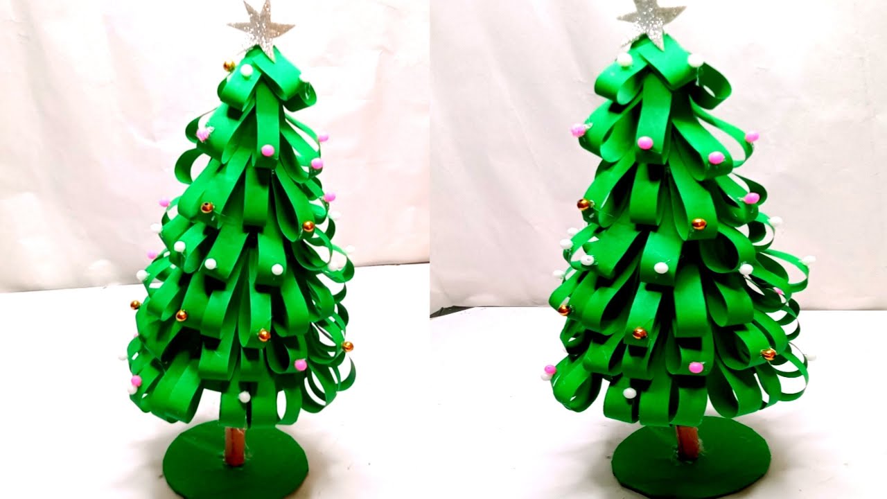 DIY Christmas Tree 🌲 | Christmas Decorations Idea |Easy Paper Craft ...