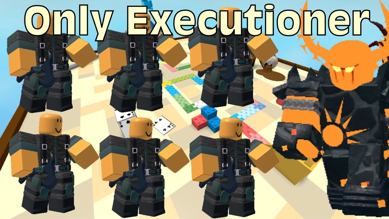 Only Executioner Molten Mode SOLO Challenge || Roblox Tower Defense ...