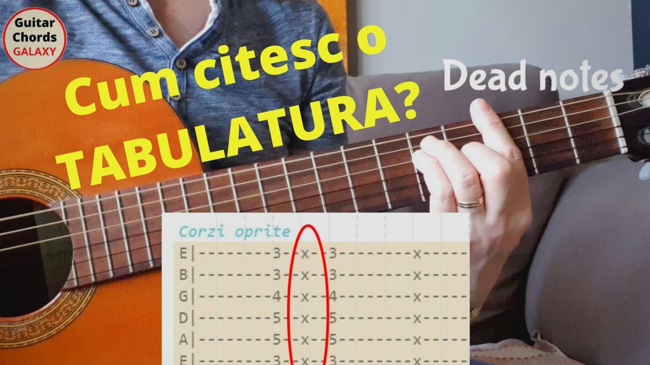 Cum citesc o tabulatura? | Învață în 15 minute (plus câteva cântece ...