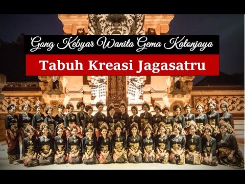 Gong Kebyar Wanita Gema Katonjaya _ Tabuh Kreasi JAGA SATRU - YouTube