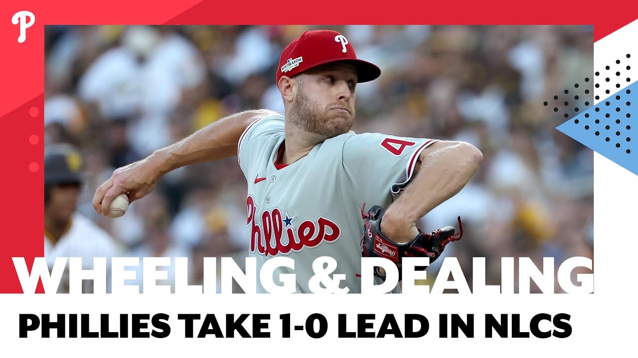 PHILLIES WIN GAME 1 OF THE NLCS vs. the Padres | Phillies Postgame Live ...