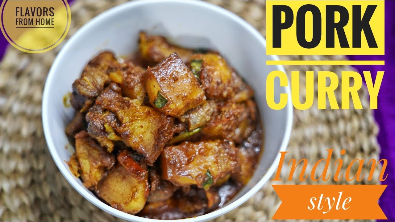 || PORK CURRY RECIPE || SIMPLE AND DELICIOUS PORK CURRY RECIPE ...