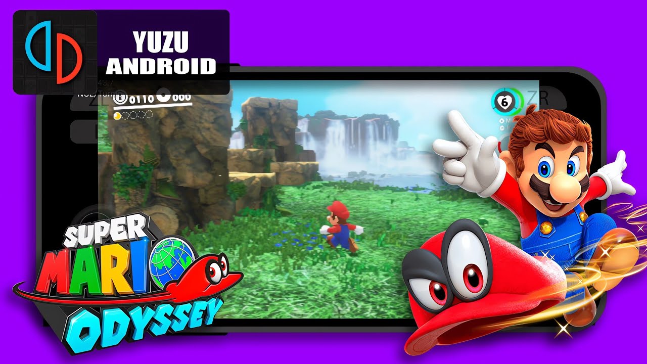 Super Mario Odyssey Yuzu android v234 Poco x3 pro + Configuracion - YouTube