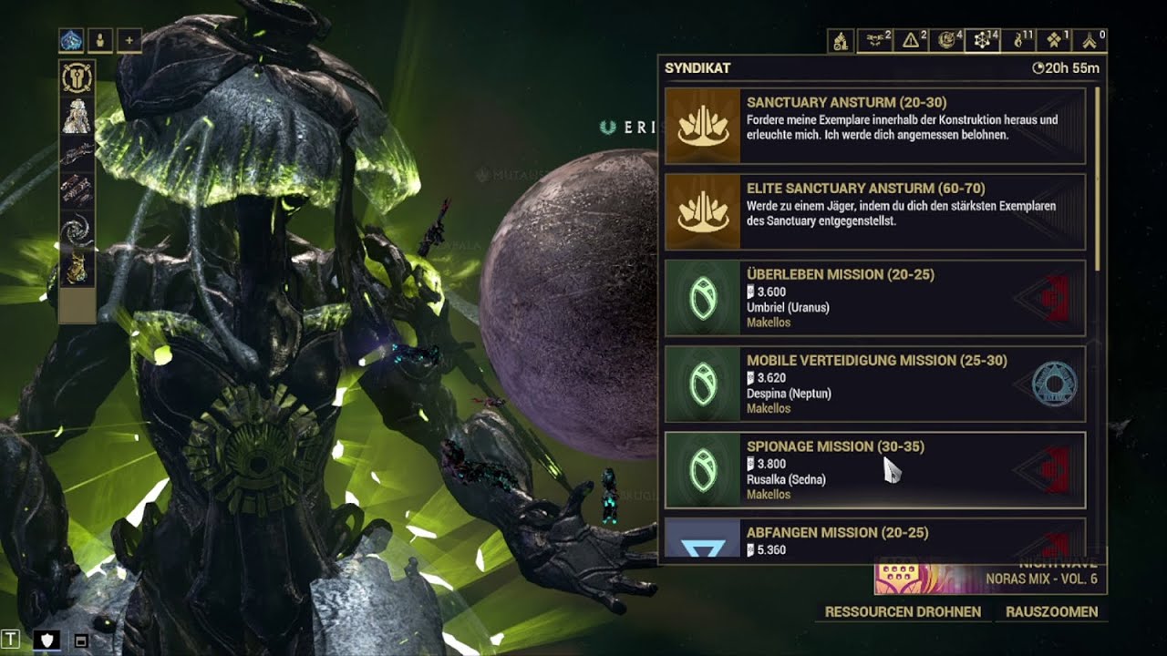 Warframe: Sedna - Rusalka (Syndikatsmission NEW LOKA, Spionage 30-35 ...