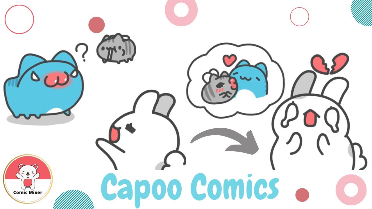 Blue cat- Capoo |funny comics|#22 - YouTube